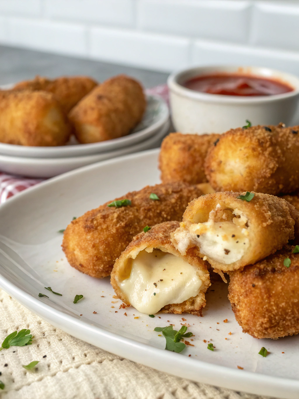Mozzarella Stick Bombs – Easy Bacon Cheeseburger Bites