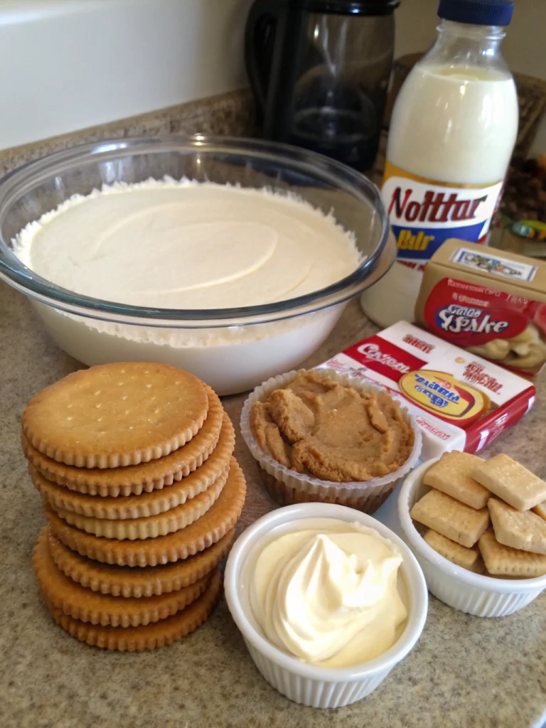 Nutter Butter Pie – Easy 4-Step Dessert