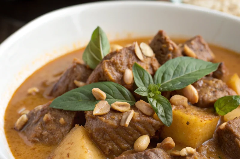 Beef Massaman Curry | Authentic Thai Recipe