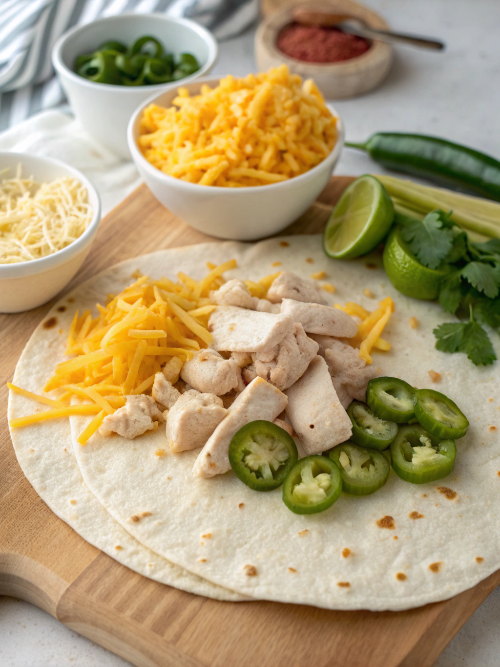 Cheesy Quesarito With Bold Flavor