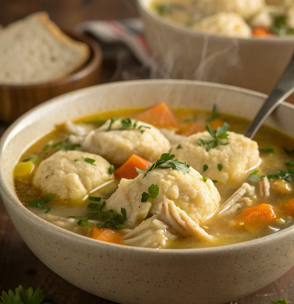 Chicken And Dumplings Soup — Hearty Delicious