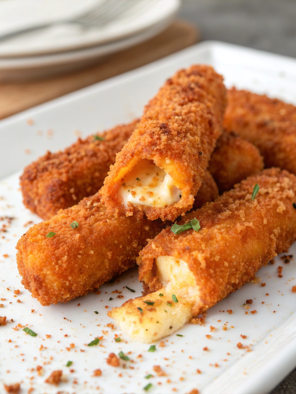 Nashville Hot Mozzarella Sticks In 3 Spicy Steps