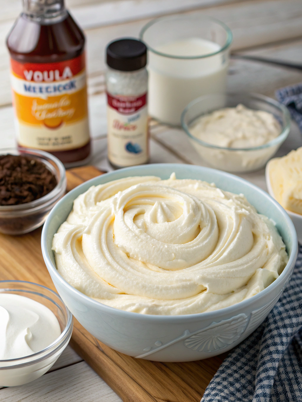 Pudding Cool Whip Frosting – Light Fluffy